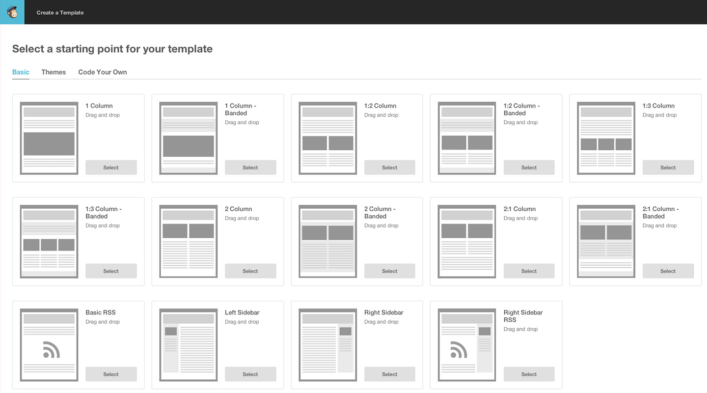 Using MailChimp Email Design Reference